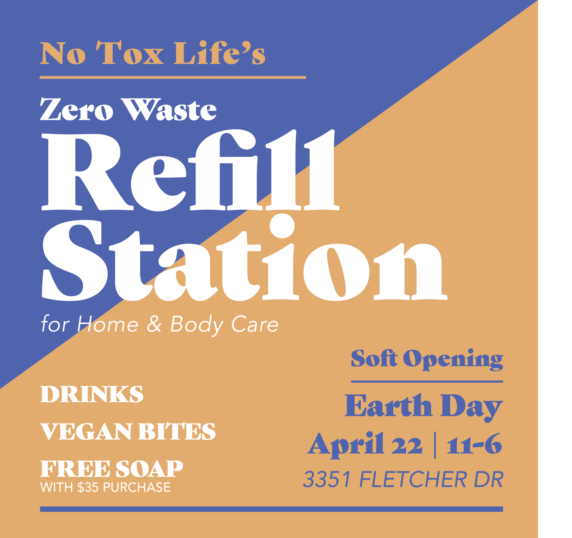 Zero Waste Refill Station Soft Opening – NO TOX LIFE
